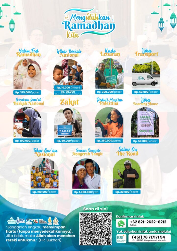 Ramadhan 1445 H – Mengutuhkan Hidup Yatim